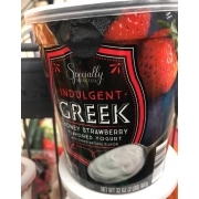 Specially Selected Indulgent Greek Yogurt, Honey Strawberry Flavor ...