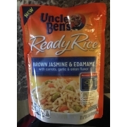 Uncle Ben's Ready Rice Brown Jasmine And Edamame: Calories, Nutrition ...