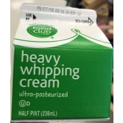 Food Club Whipping Cream, Heavy: Calories, Nutrition Analysis & More ...