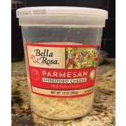 Bella Rosa Cheese, Parmesan Shredded: Calories, Nutrition Analysis ...