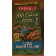 Emerald Almonds And Walnuts, 100 Calorie Packs, Unsalted: Calories ...