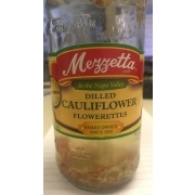 Mezzetta Dilled Cauliflower Flowerettes: Calories, Nutrition Analysis ...