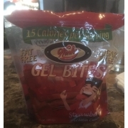 Wonky Gel Bites, Gelatin Cubes, Strawberry: Calories, Nutrition ...