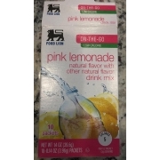 Food Lion Drink Mix, Pink Lemonade: Calories, Nutrition Analysis & More ...
