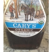 Cary's Pure Maple Syrup: Calories, Nutrition Analysis & More | Fooducate