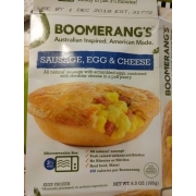 Boomerang's Puff Pastry, Sausage Egg And Cheese: Calories, Nutrition ...
