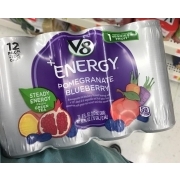 V8 Energy + Energy, Pomegranate Blueberry: Calories, Nutrition Analysis ...
