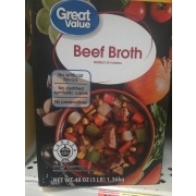 Great Value Beef Broth: Calories, Nutrition Analysis & More | Fooducate