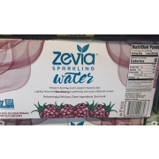 Zevia Sparkling Water: Calories, Nutrition Analysis & More | Fooducate
