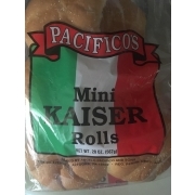 Pacifico's Mini Kaiser Rolls: Calories, Nutrition Analysis & More ...