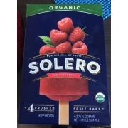 Solero Fruit Bars, Red Raspberry: Calories, Nutrition Analysis & More ...