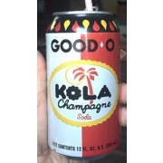 Good O Champagne Soda, Kola: Calories, Nutrition Analysis & More ...
