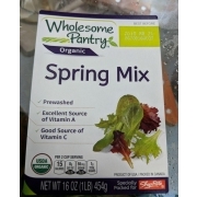 Wholesome Pantry Spring Mix: Calories, Nutrition Analysis & More ...