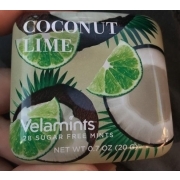 Velamints Mints, Coconut Lime: Calories, Nutrition Analysis & More ...
