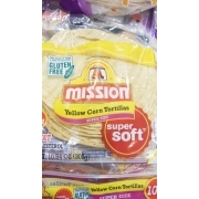Mission Yellow Corn Tortillas: Calories, Nutrition Analysis & More ...