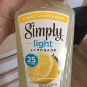 User added: Simply lemonade light, light: Calories, Nutrition Analysis ...