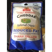 ShopRite Finely Shredded Cheddar, Sharp Yellow: Calories, Nutrition ...
