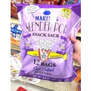 Martin's Popcorn, Sea Salted: Calories, Nutrition Analysis & More ...