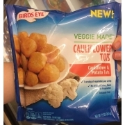 Birds Eye Cauliflower And Potato Tots: Calories, Nutrition Analysis ...