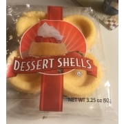 Dessert Shells Shells: Calories, Nutrition Analysis & More | Fooducate
