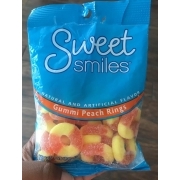 Sweet Smiles Gummi Peach Rings: Calories, Nutrition Analysis & More ...