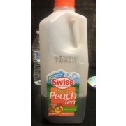 Swiss Premium Iced Tea, Sweetened, Peach Flavored: Calories, Nutrition ...