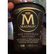 Magnum Ice cream, Milk Chocolate Hazelnut: Calories, Nutrition Analysis ...