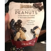 Bazzini Dark Chocolate & Jumbo Peanuts: Calories, Nutrition Analysis ...