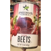 Freedom's Choice Sliced Beets: Calories, Nutrition Analysis & More ...