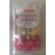 Jacquet French Crepes, Strawberry: Calories, Nutrition Analysis & More ...