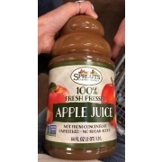 Sprouts Farmers Market Apple Juice: Calories, Nutrition Analysis & More ...