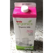 Weis Milk: Calories, Nutrition Analysis & More | Fooducate