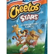 Cheetos Snacks, Summer Time Ranch Flavored: Calories, Nutrition ...