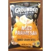 Grounded Snacks Baked Grain Bites, Aged Parmesan: Calories, Nutrition ...