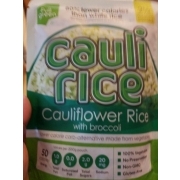 Full Green Cauliflower Rice With Broccoli: Calories, Nutrition Analysis ...