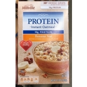 Millville Instant Oatmeal, Banana Nut: Calories, Nutrition Analysis ...