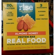 Rise Protein Bar, Almond Honey: Calories, Nutrition Analysis & More ...