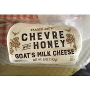 Trader Joe's Goat's Milk Cheese, Chevre With Honey: Calories, Nutrition Analysis & More | Fooducate