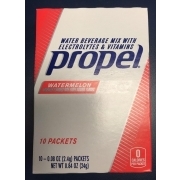 Propel Water Beverage Mix, Watermelon: Calories, Nutrition Analysis ...