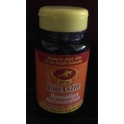 BioAstin Hawaiian Astaxanthin Supplement: Calories, Nutrition Analysis ...