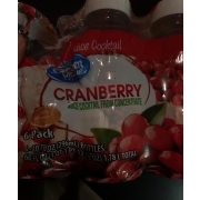 Great Value Cranberry Juice Cocktail: Calories, Nutrition Analysis ...