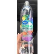 Great Value Hydrate Electrolyte Water: Calories, Nutrition Analysis ...