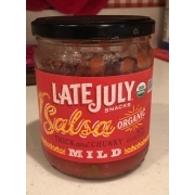 Late July Salsa, Thick And Chunky, Mild: Calories, Nutrition Analysis ...