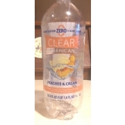 Clear American Sparkling Water Beverage, Peaches And Cream: Calories ...