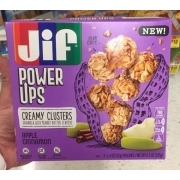 Jif Power Ups, Creamy Clusters, Apple Cinnamon: Calories, Nutrition ...