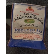 ShopRite Cheese, Finely Shredded, 4 Mexican Blend: Calories, Nutrition ...