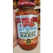 The Silver Palate Pasta Sauce, Tomato Basil, Low Sodium: Calories ...