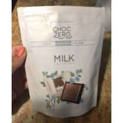 Choc Zero Milk Chocolate: Calories, Nutrition Analysis & More | Fooducate
