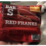 Bar S Red Franks: Calories, Nutrition Analysis & More | Fooducate