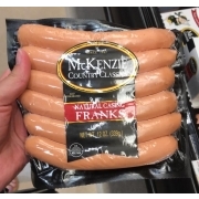 McKenzie Country Classics Natural Casing Franks: Calories, Nutrition ...